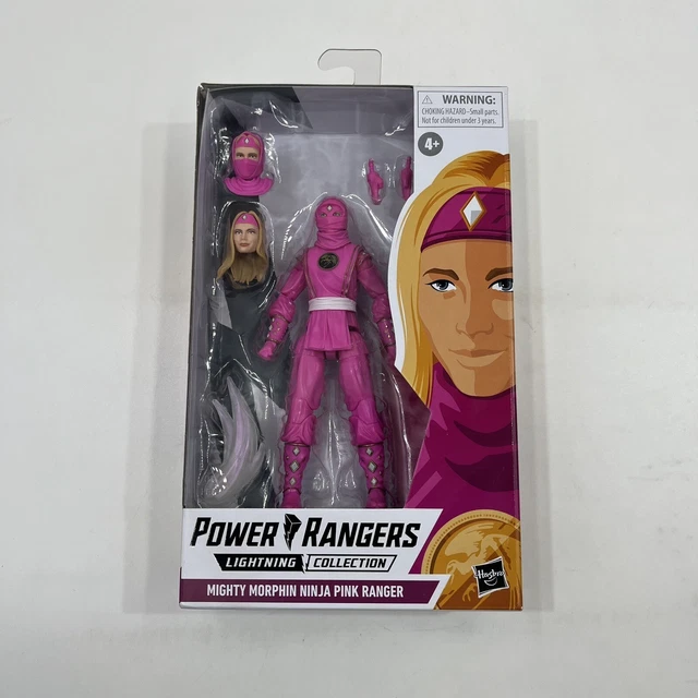 POWER RANGERS LIGHTNING Collection Mighty Morphin Ninja Rose Ranger ...