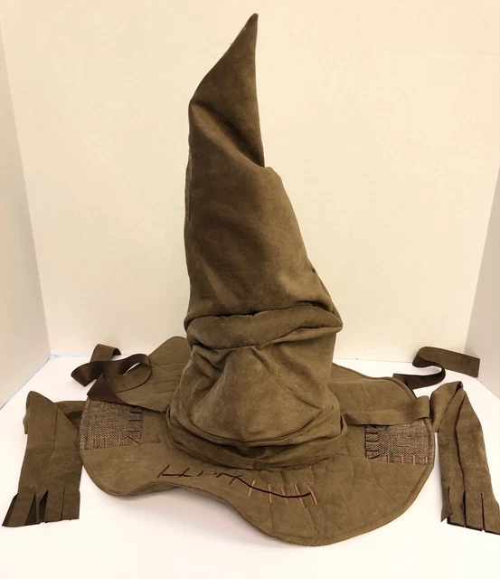 WIZARDING WORLD HARRY Potter Talking Animated SORTING HAT Hogwarts ...