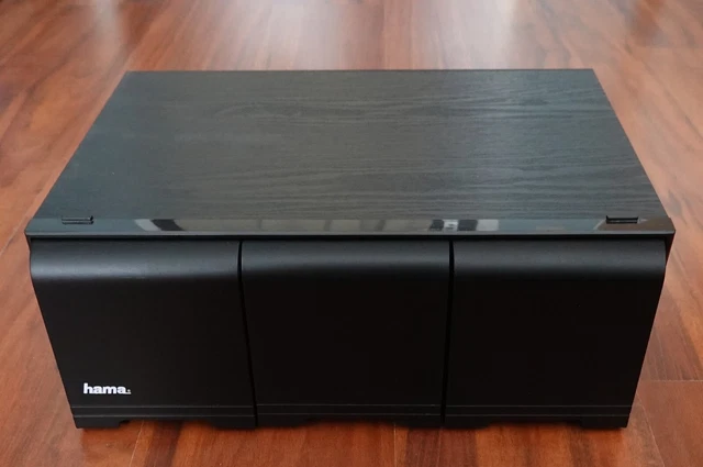 HAMA CD CABINET 60, Hama CD Schubladen Box schwarz, CD Ständer EUR 43 ...