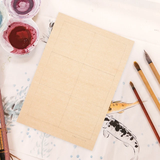 100 SHEETS CALLIGRAPHY Practice Paper Chinese and Painting Stationery £ ...