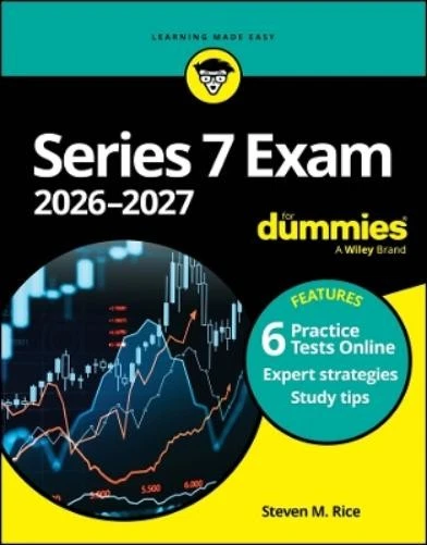 STEVEN M. RICE Series 7 Exam 2026-2027 For Dummies (Poche) EUR 42,42 ...
