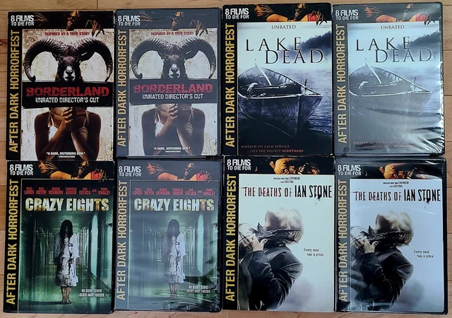 AFTER DARK HORRORFEST (DVD) Lot NEW: Borderland LAKE DEAD Crazy Eights ...