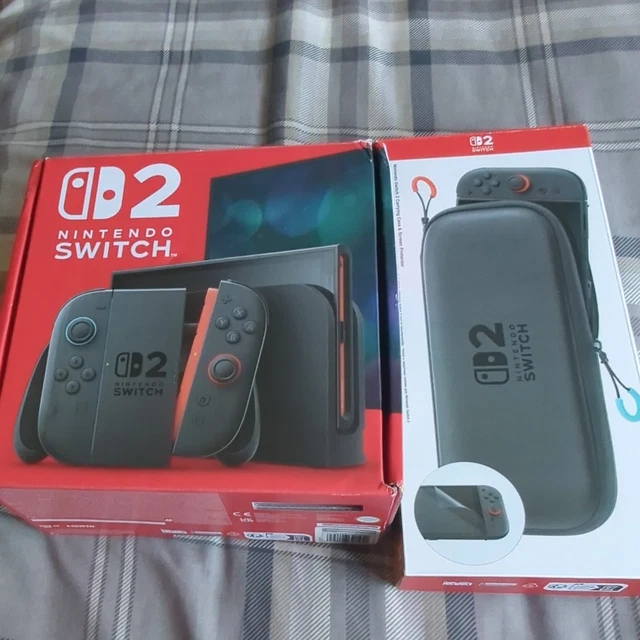 NINTENDO SWITCH 2 Console plus official carrying case £440.22 - PicClick UK