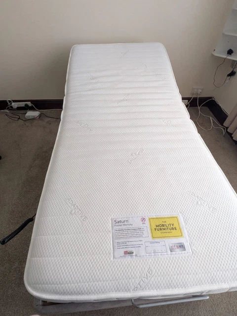 MOBILITY FURNITURE COMPANY Saturn Pocket Memory Electric Adjustable ...