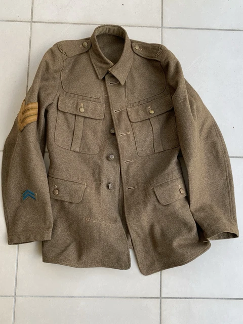 ORIGINAL WW1 BRITISH Army Tunic Jacket Uniform Devonshire Regiment 1915 ...
