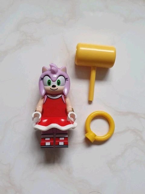 CUSTOMISED LEGO SONIC The Hedgehog (Classic) Amy Mini Figure £13.20 ...