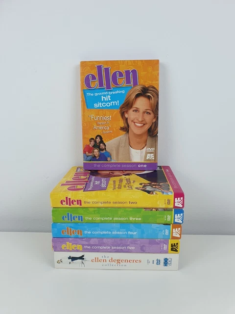 ELLEN HIT TV Sitcom DVDs Complete Seasons 1-5 & The Ellen DeGeneres ...
