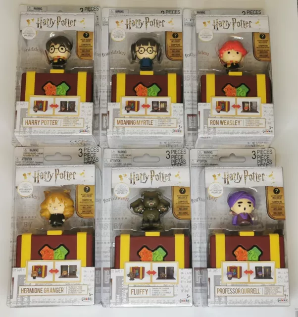 Harry Potter Figure Through The Trap Door 3 Piece Set Characters £9 99