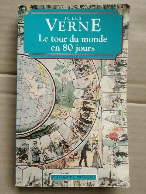 JULES VERNE - Le tour du monde en 80 jours/ Classiques français 1994 ...