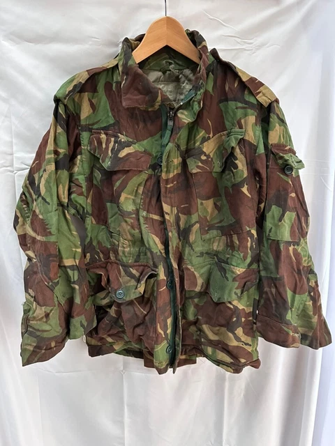 GENUINE BRITISH ARMY Surplus DPM Camouflaged 1968 Pattern Smock - Size ...