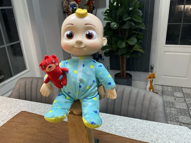 COCOMELON 10” MUSICAL Bedtime JJ Soft Toy Tested Works Great👍🏻 VGC £10. ...
