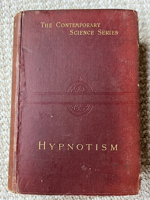 HYPNOTISM BY ALBERT Moll 1890 Edition $166.34 - PicClick CA