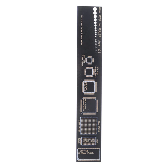 PCB REFERENCE RULER PCB Packaging Units for Electronic Engineer H^e ...