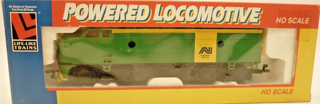LIFE-LIKE HO GAUGE GM LOCOMOTIVE - AUSTRALIAN NATIONAL - 6900 BOXED £24 ...