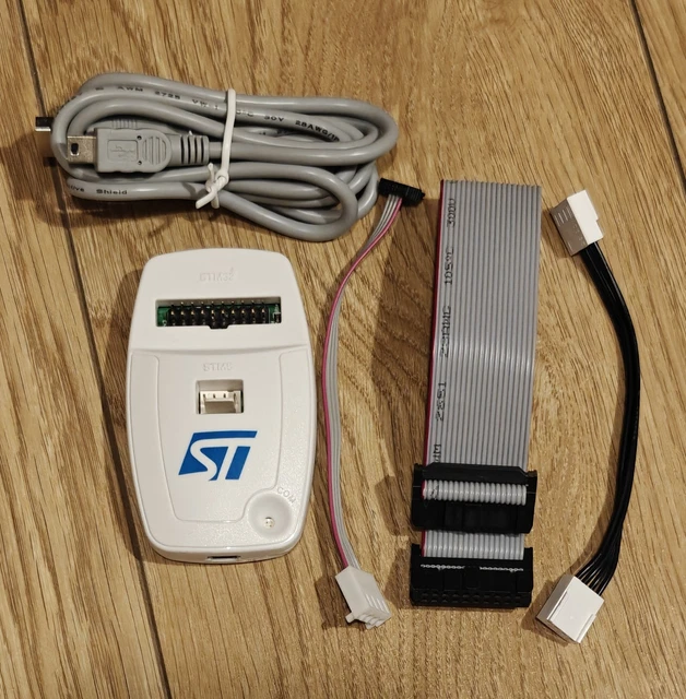 GENUINE ST-LINK/V2 IN-CIRCUIT Debugger/Programmer, STM8&STM32 MCU Family Support £46.44 ...