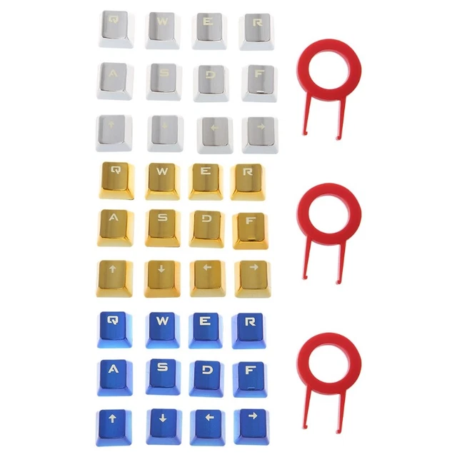 PBT KEYCAP SET for 12 Keys Mechanical Keyboard Keycaps DIY with for Key ...
