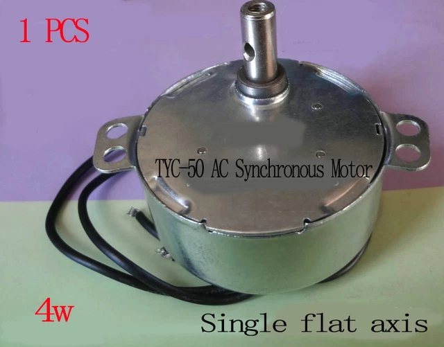 TYC-50 AC SYNCHRONOUS Motor 5V 6V 9V 12V 24V 110V 220V Metal Gear ...