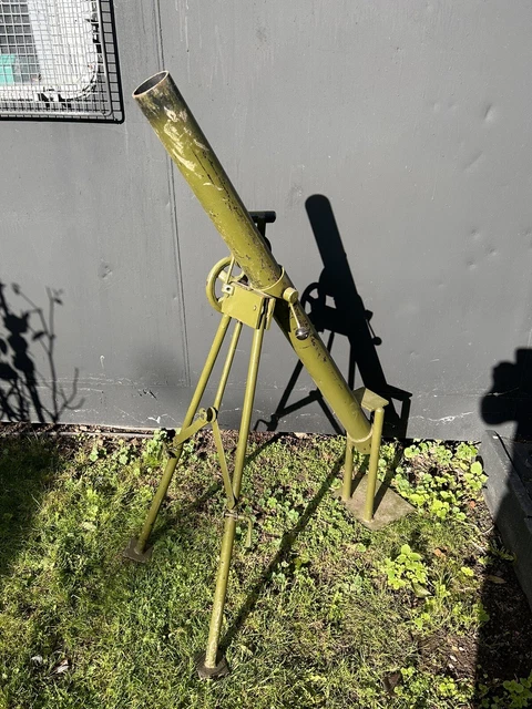 MILITARY MORTAR, DECOMMISSIONED Film Prop Army Artillery £200.00 ...