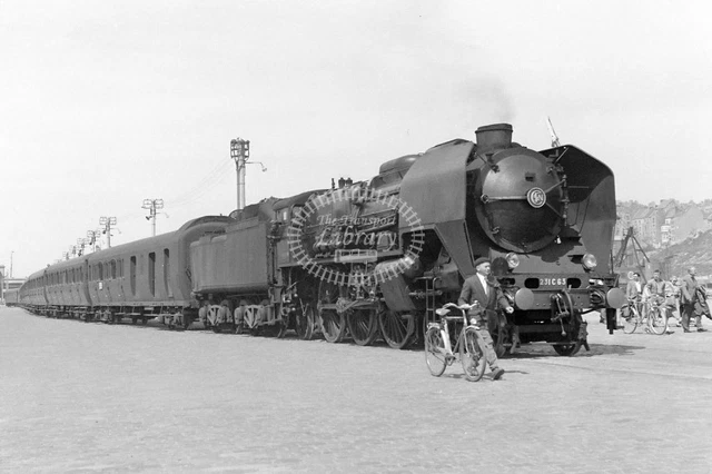 PHOTO SNCF FRENCH Railways Steam Locomotive Class 231 C 231 C 63 ...