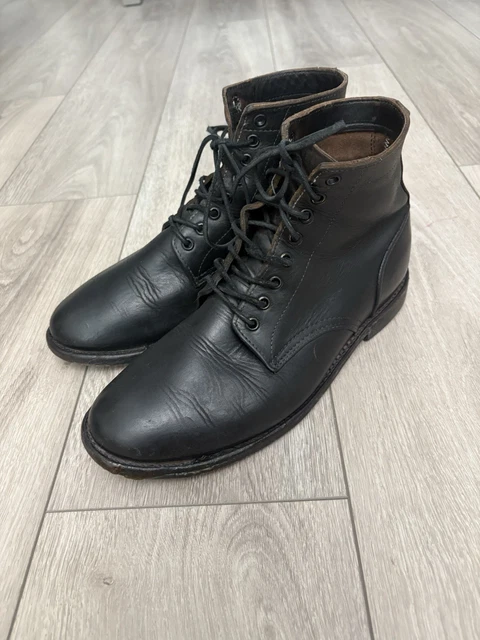 OAK STREET BOOTMAKERS Men's Trench Boot 9.5D Black £89.78 - PicClick UK