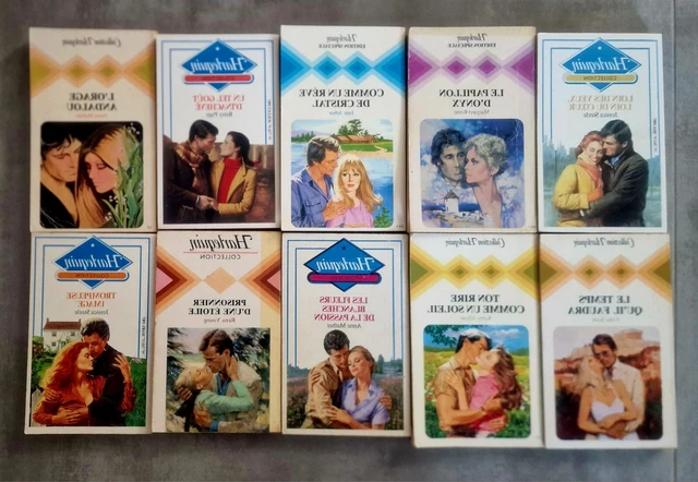 LOT 20 LIVRES anciens romans Harlequin collection Harlequin EUR 18,65 ...