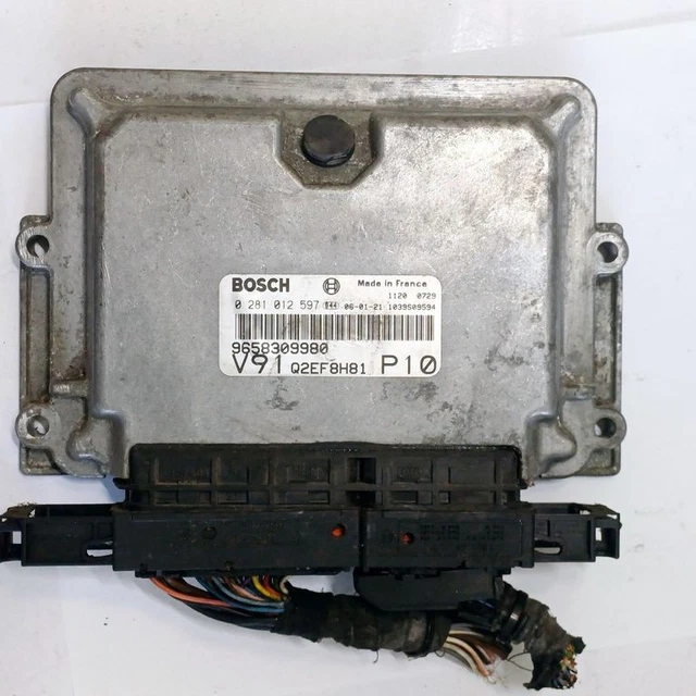 PEUGEOT BOXER 2006 9658309980 Engine control unit module ECU TMD9148 £100.79 - PicClick UK