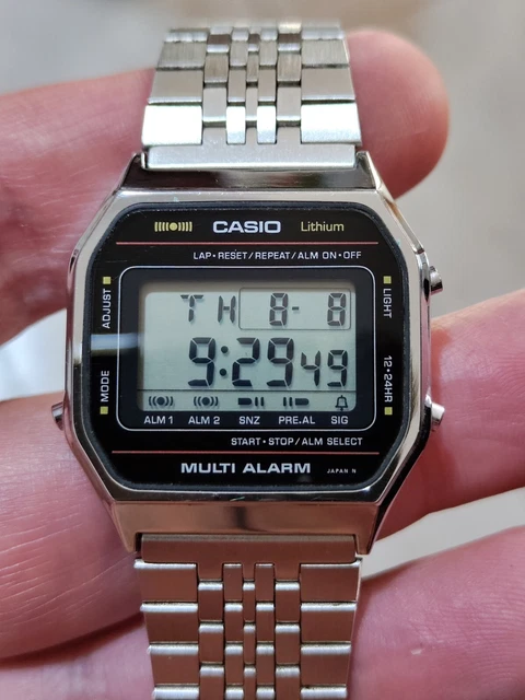 CASIO A271 MODULO 181 Multi Alarm Vintage Japan Molto Raro EUR 169,00 ...
