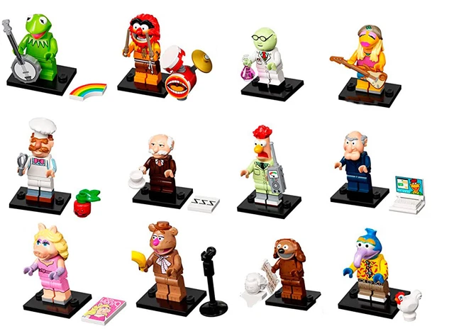 LEGO MUPPETS MINIFIGURES Disney The Muppet Show Collectible Minis ...
