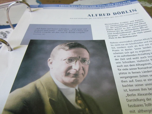 DEUTSCHE GESCHICHTE 1914-1933 Alfred Döblin 1878-1957 Arzt ...