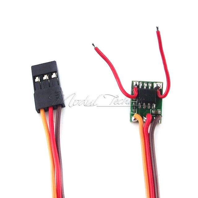 DUAL WAY BIDIRECTIONAL Brushed ESC Speed Control for RC Model Boat DC3 ...