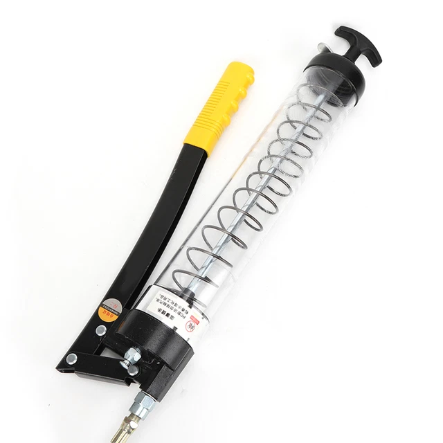 6000-10000PSI GREASE GUN Visible Transparent Tube Portable Grease Gun ...