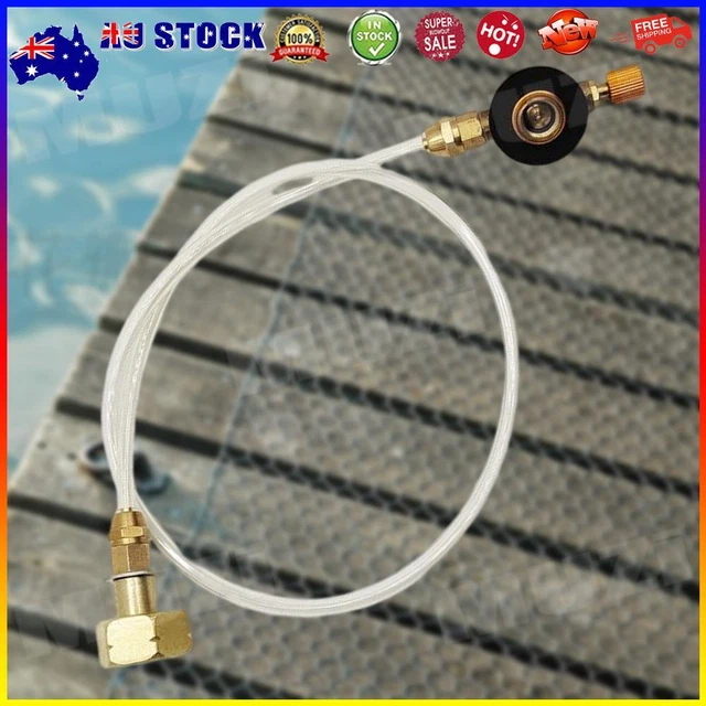 RUSSIAN INFLATION VALVE Connector Split Flat Gas Tank Filling Bridge ...