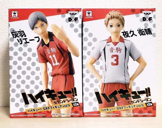 HAIKYUU !! FIGURINE Morisuke Yaku & Lev Haiba DXF anime japonais non ...