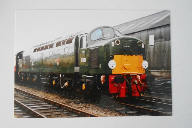CLASS 40 NO D306 (40106) Diesel Locomotive Wansford Photograph £0.99 ...