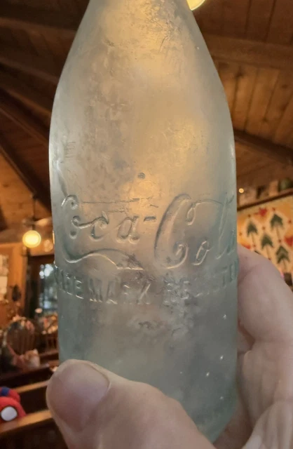RARE COCA-COLA STRAIGHT Sided Coca-Cola Bottle Columbia SC £44.54 ...
