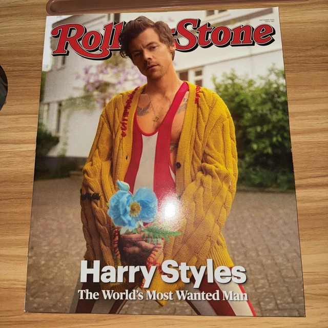 HARRY STYLES ROLLING Stone Magazine: “The World’s Most Wanted Man ...