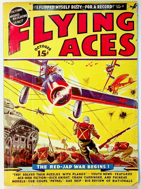 FLYING ACES PULP / Magazine Vol. 33 #3 1939 £11.89 - PicClick UK