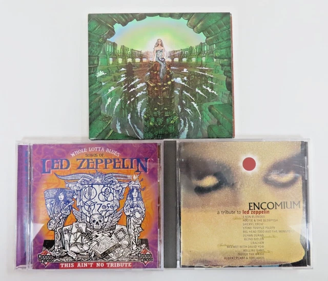 LOT OF 3 Led Zeppelin Tributes Kashmir, Encomium - Cds Music Album Lot ...