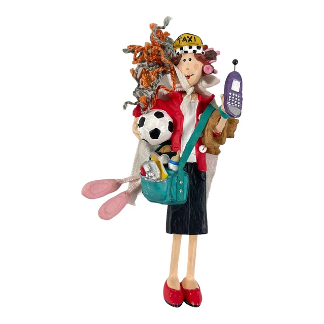 HALLMARK KEEPSAKE 2004 Queen Multi-Tasking Super Soccer Mom Christmas ...