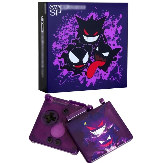 NINTENDO GENGAR HAUNTER Gastly Complete Shell Kit Game Boy Advance Sp ...