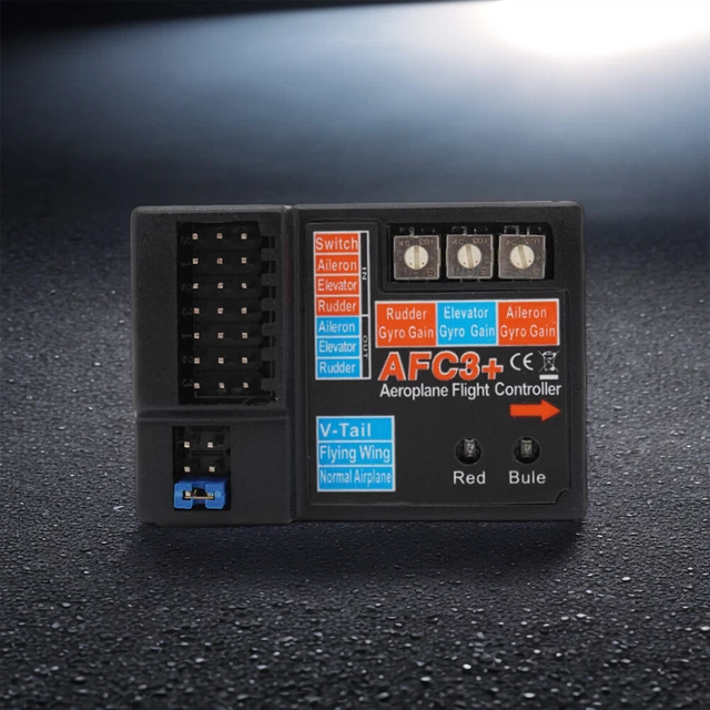 3 AXIS GYRO System Aeroplane Flight Controller for RC Airplane Fixed ...