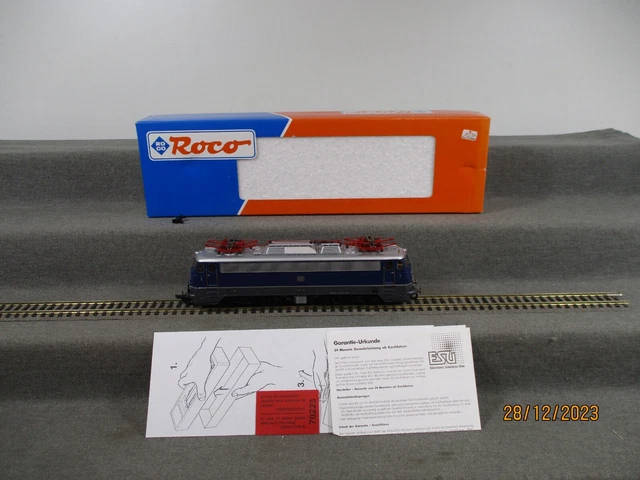 ROCO SCALA H0 63697 locomotiva elettrica E 10 340 delle ferrovie dello ...