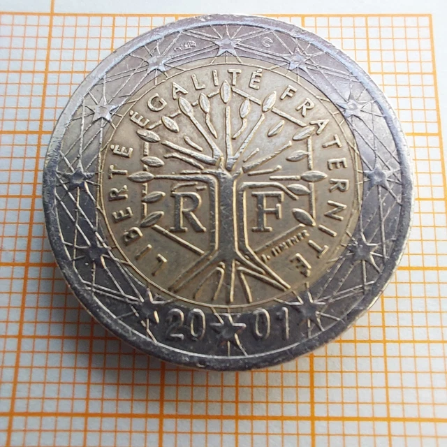 2 EURO MÜNZE Moneda de 2 Euros Francia Pièce de 2 Monedas raras Joaquim ...