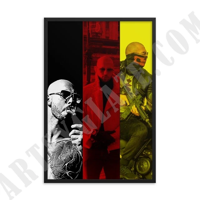 ANDREW TATE TRISTAN Tate Motivational Premium Matte Posters Unframed ...