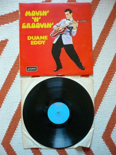 DUANE EDDY GREATEST Hits Movin' 'N' Groovin' Vinyl UK 1970 Decca 1st ...