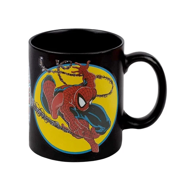 MARVEL SPIDER-MAN HEAT Change Mug (Spider-Man Iconic Costume Design ...
