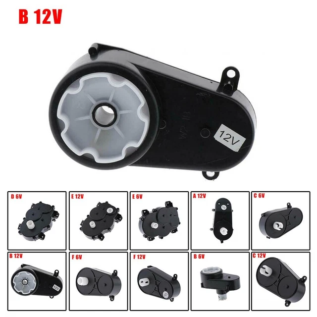 GEAR BOX ELECTRIC Motor Steering Gearbox for Kids Car Parts Top Notch ...