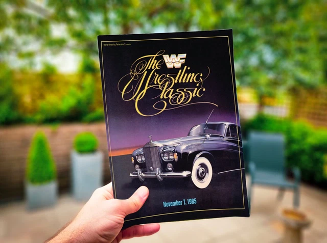 CUSTOM WWF THE Wrestling Classic 1985 PPV Program/Magazine 8.25x10.75 ...