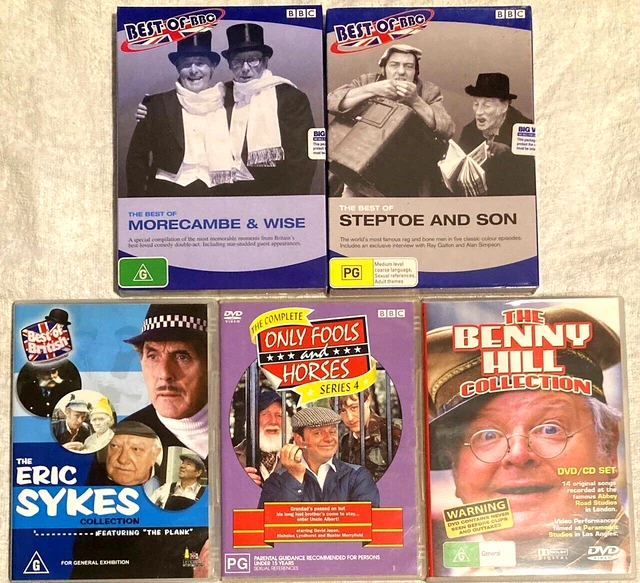 BRITISH COMEDY BBC Bundle x 5 (DVD, 2005, 6-Disc Set) BRAND NEW £13.72 ...