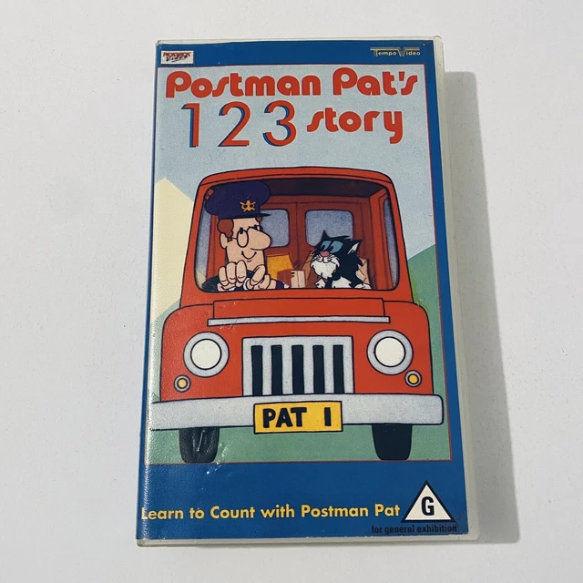 POSTMAN PAT VHS Video Kids TV Show Pickwick Video Postman Pat’s 123 ...